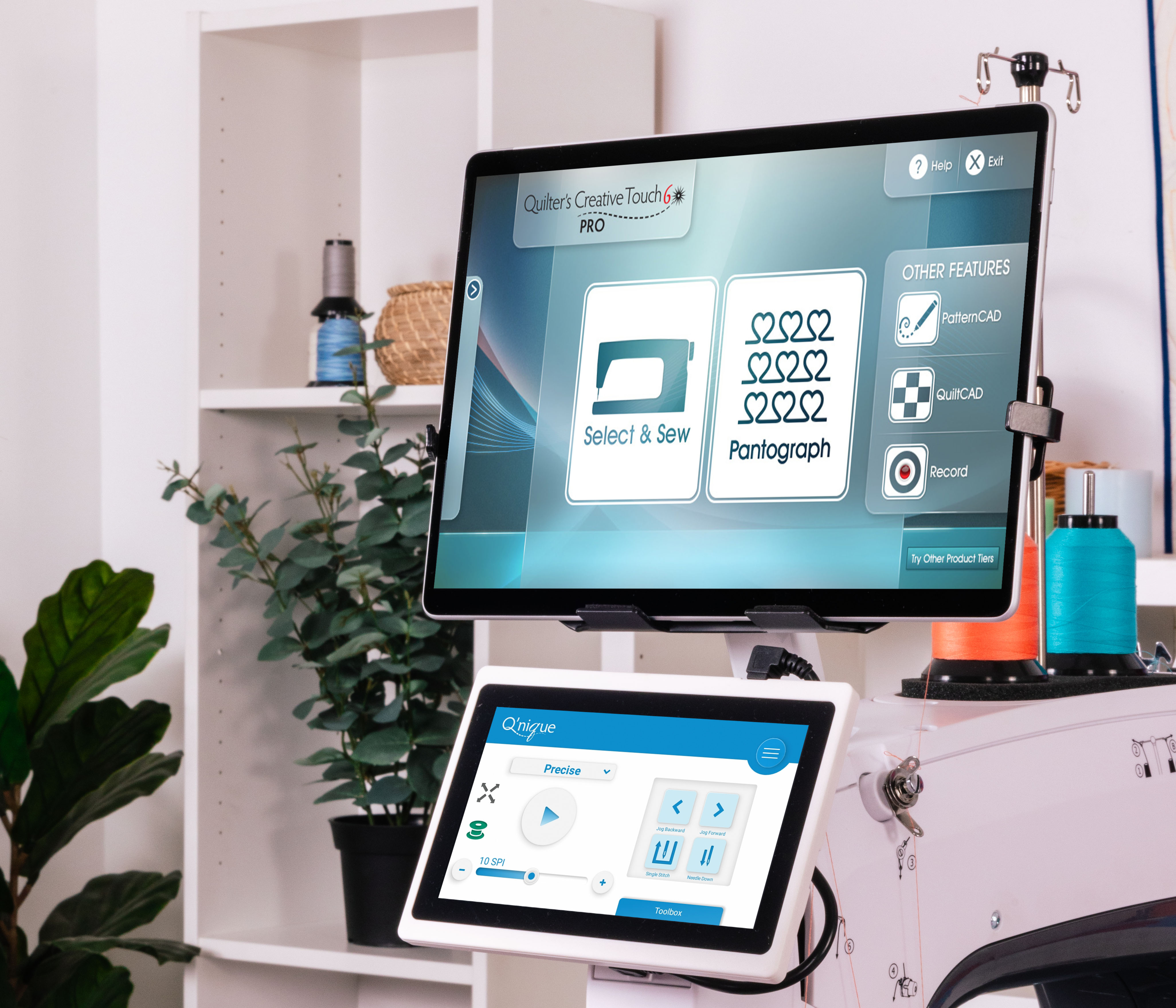 Grace QuiltMotion Automation for Block RockiT and Q'nique Machine Quilters > QCT6 Automated ...